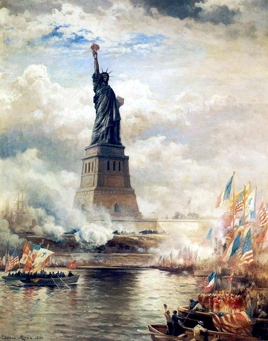 The Dedication Of The Statue Of Liberty: A Symbol Of Freedom And Hope ...