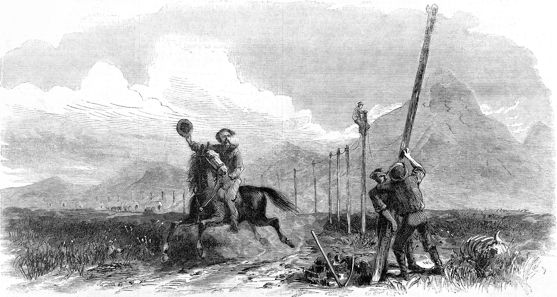 The First Transcontinental Telegram: A Milestone In Communication ...