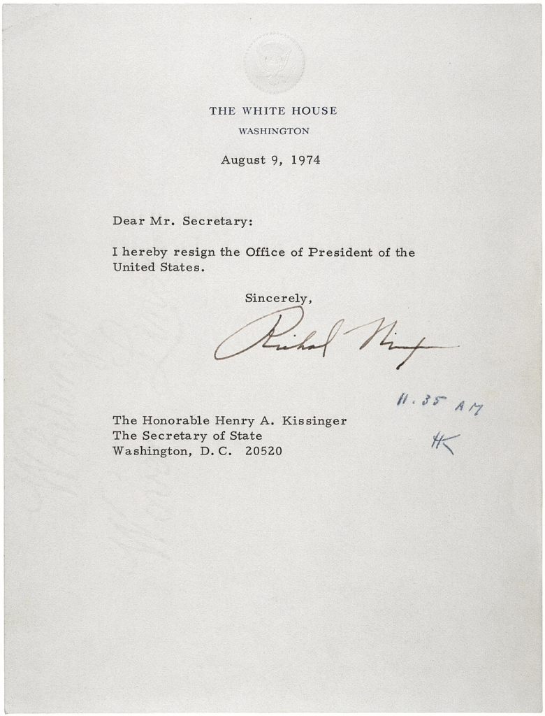 The Day A President Stepped Down: The Resignation Of Richard Nixon ...