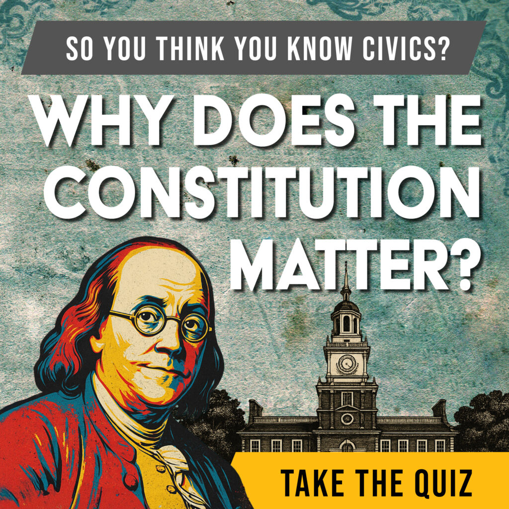 Civics Pop Quiz - Civics For Life