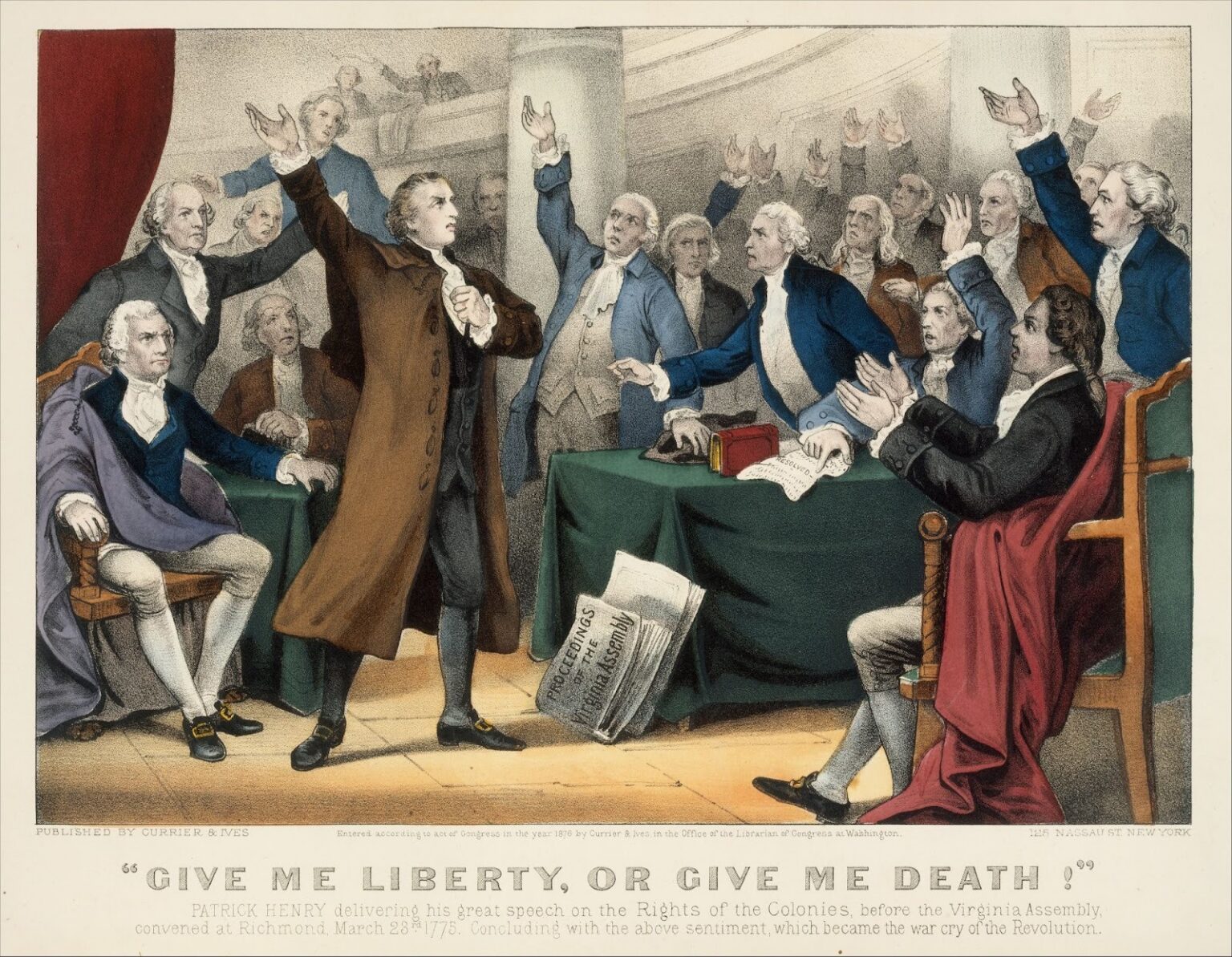 Patrick Henry’s “Liberty Or Death” Speech
